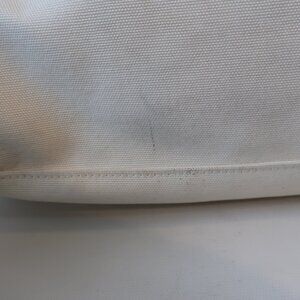 Longchamp | Bags | Authentic Womens Longchamp Cream Tan Canvas Button ...